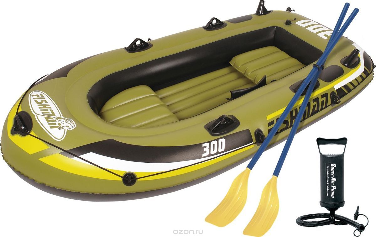 GBS - BOTE INFLABLE FISHMAN 300 SET